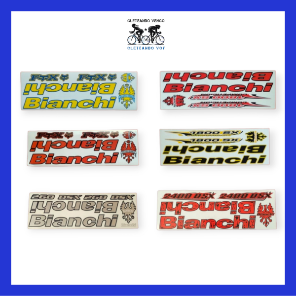 ADHESIVOS, STICKERS BIANCHI